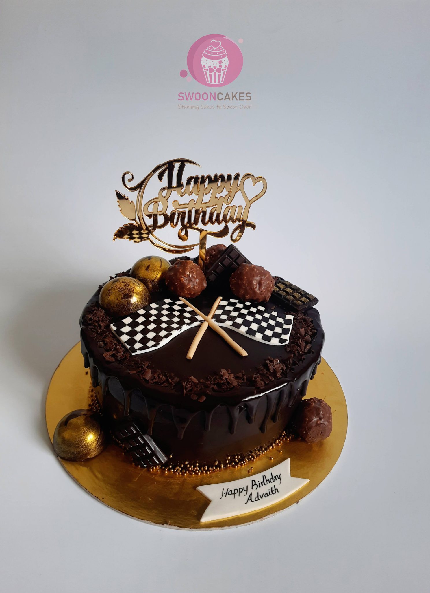 Ferrero Rocher Birthday Cake | Swoon Cakes